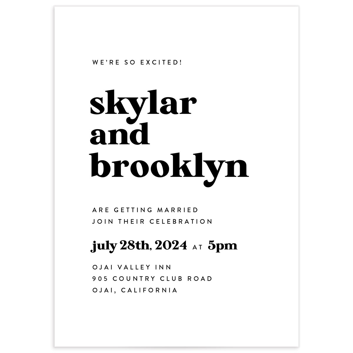 Wedding Invitations The Knot