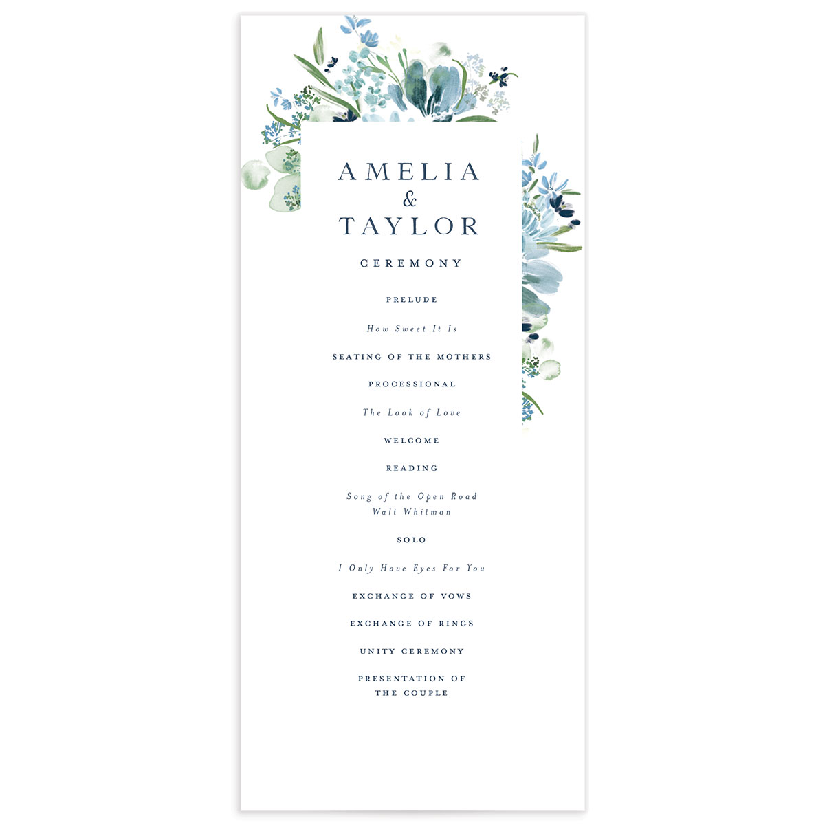 Wedding Programs | The Knot