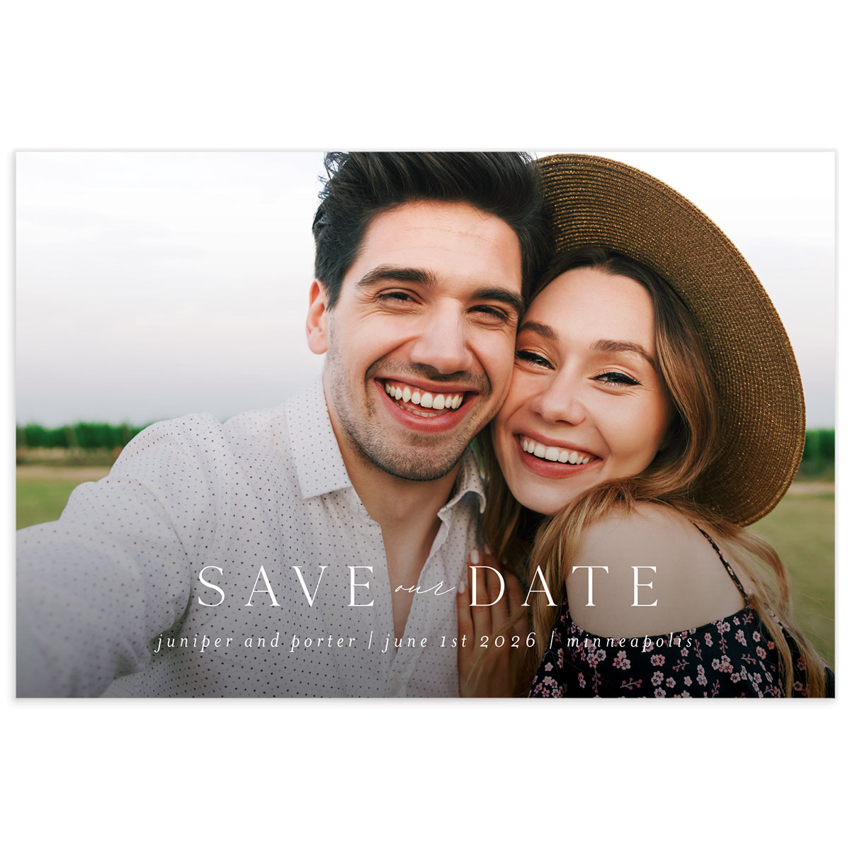 Wedding Save The Dates | Elegant to Rustic Designs | The Knot